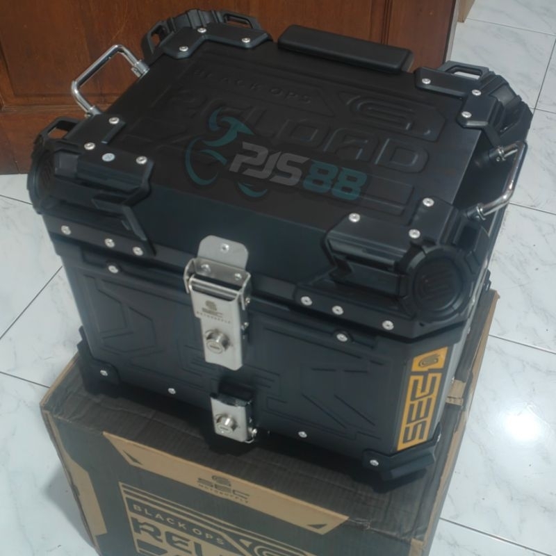 Jual Box Belakang Sec Aluminium 45 Liter / Box Sec Black Ops 45 Liter ...