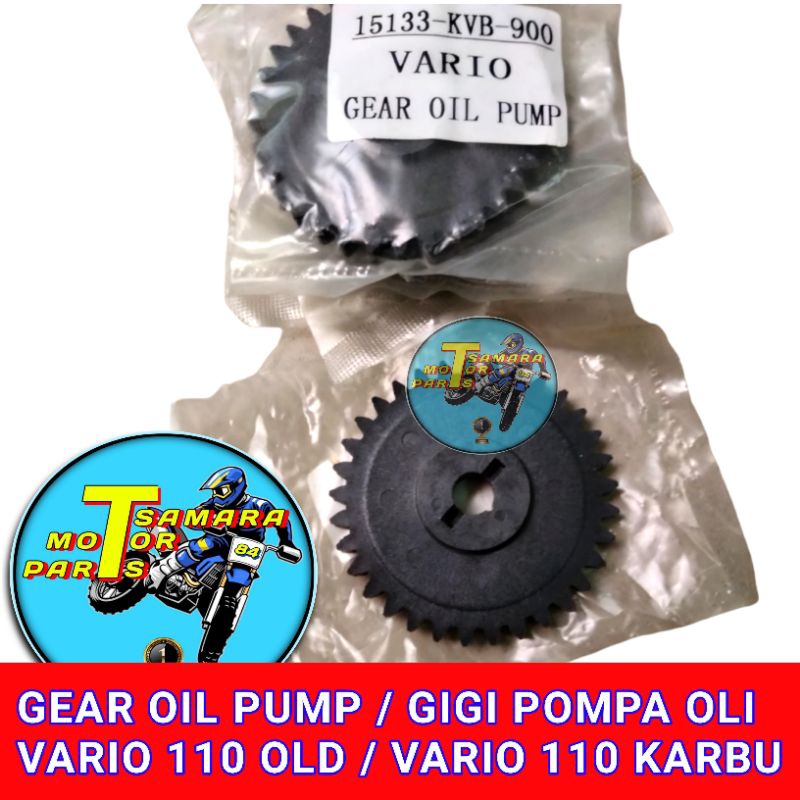 Jual GEAR OIL PUMP GIR POMPA OLI VARIO 110 LAMA VARIO 110 KARBU ...