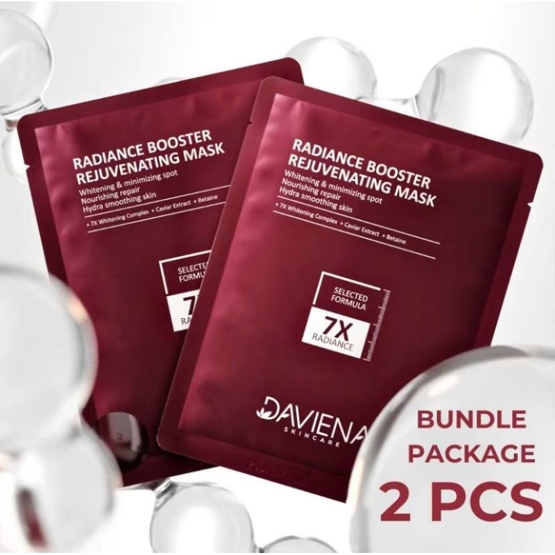 Jual [DAPAT 2 PCS] MASKER PENCERAH WAJAH RADIANCE BOOSTER REJUVENATING ...