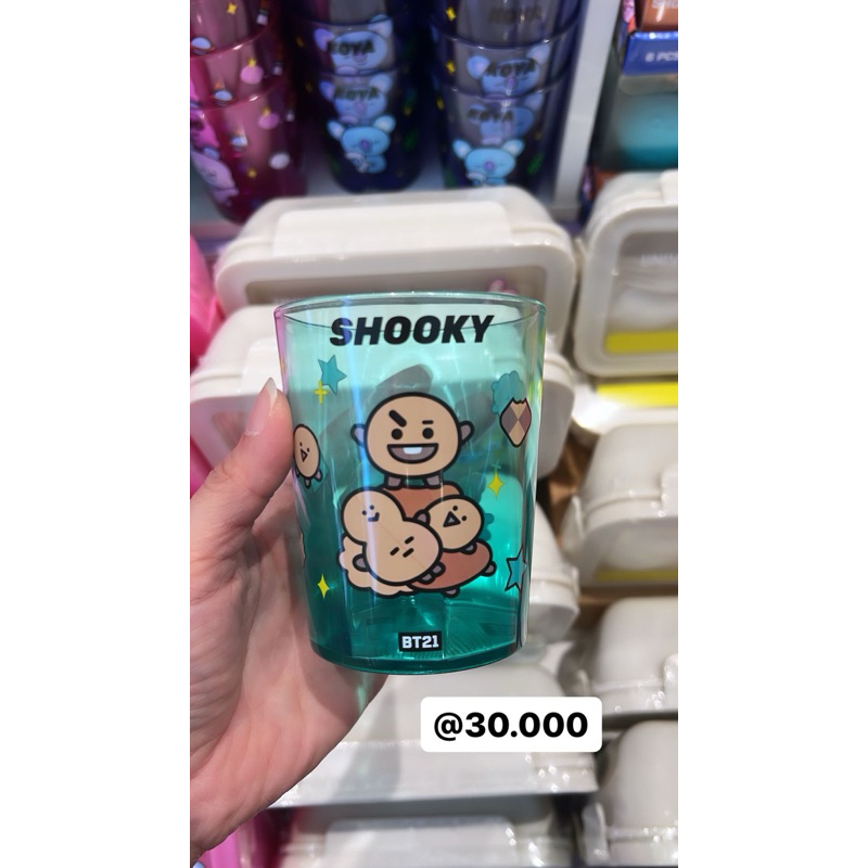 Jual BT21 with Miniso Cup Gelas Minum | BTS x Miniso Gelas KOYA , RJ ...