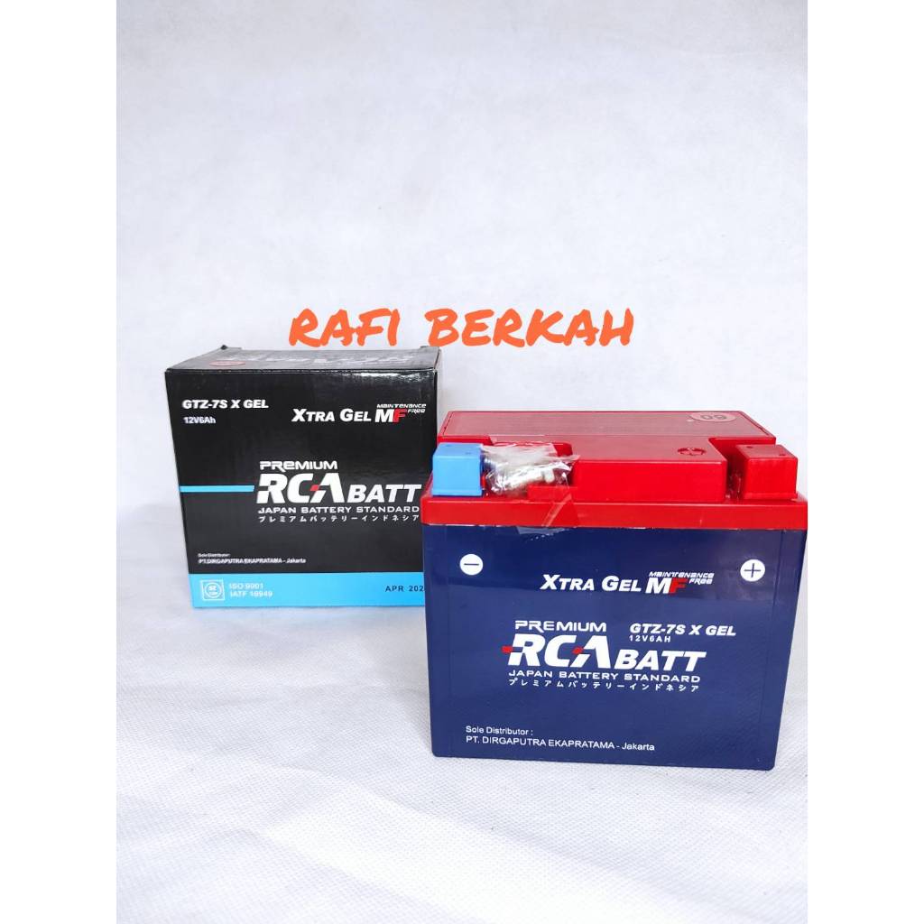 Jual Aki Motor Honda Vario 125-150 GTZ6V RCA Aki Kering 6Ah | Shopee Indonesia