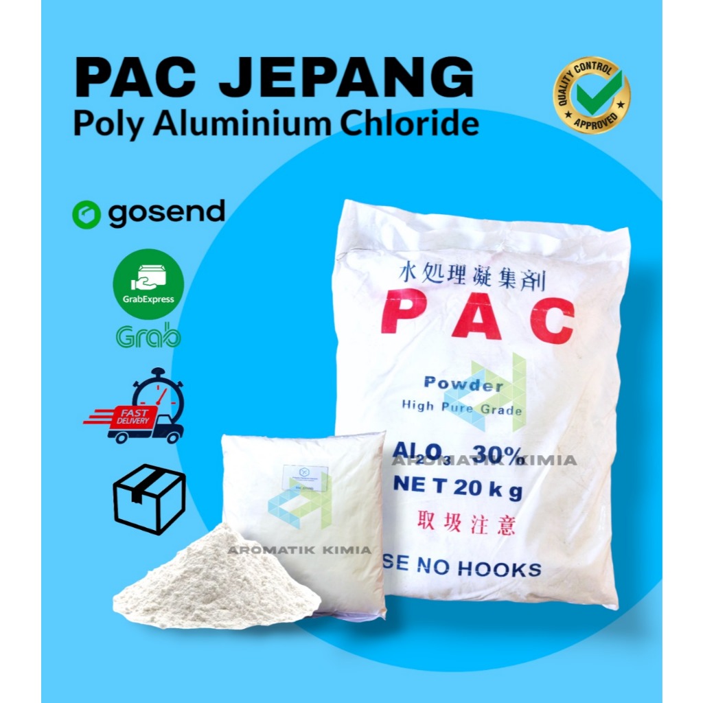 Jual PAC JEPANG/ Penjernih Air/ Bubuk Putih / 1 Kg | Shopee Indonesia
