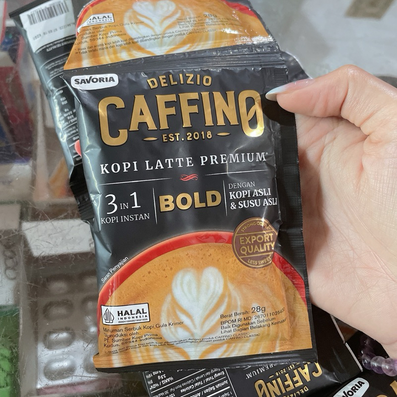 Jual CAFFINO KOPI LATTE PREMIUM BOLD ECER PER PCS | Shopee Indonesia
