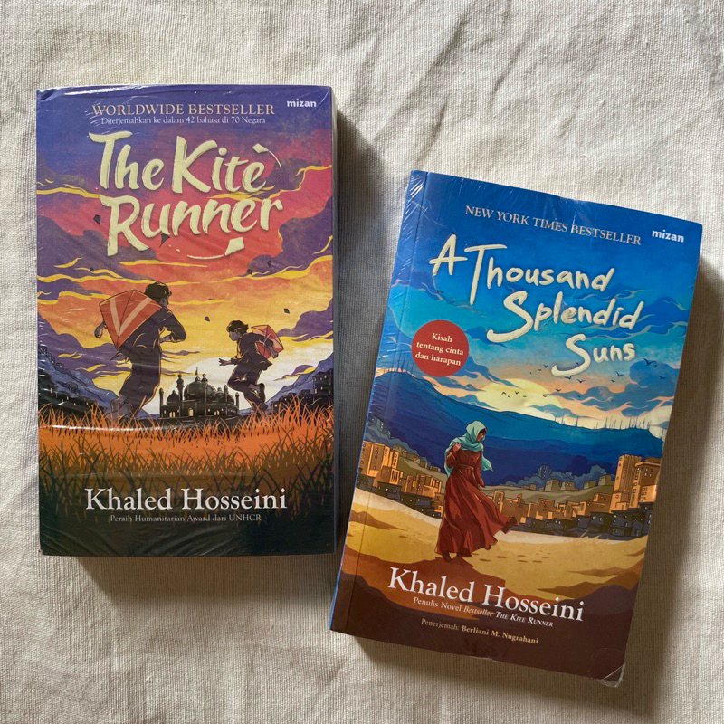 Jual Buku Novel Kite Runner & A Thousand Splendid Suns - Khaled ...