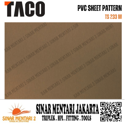 Jual TACO SHEET PVC PATTERN TS 233 M | Shopee Indonesia
