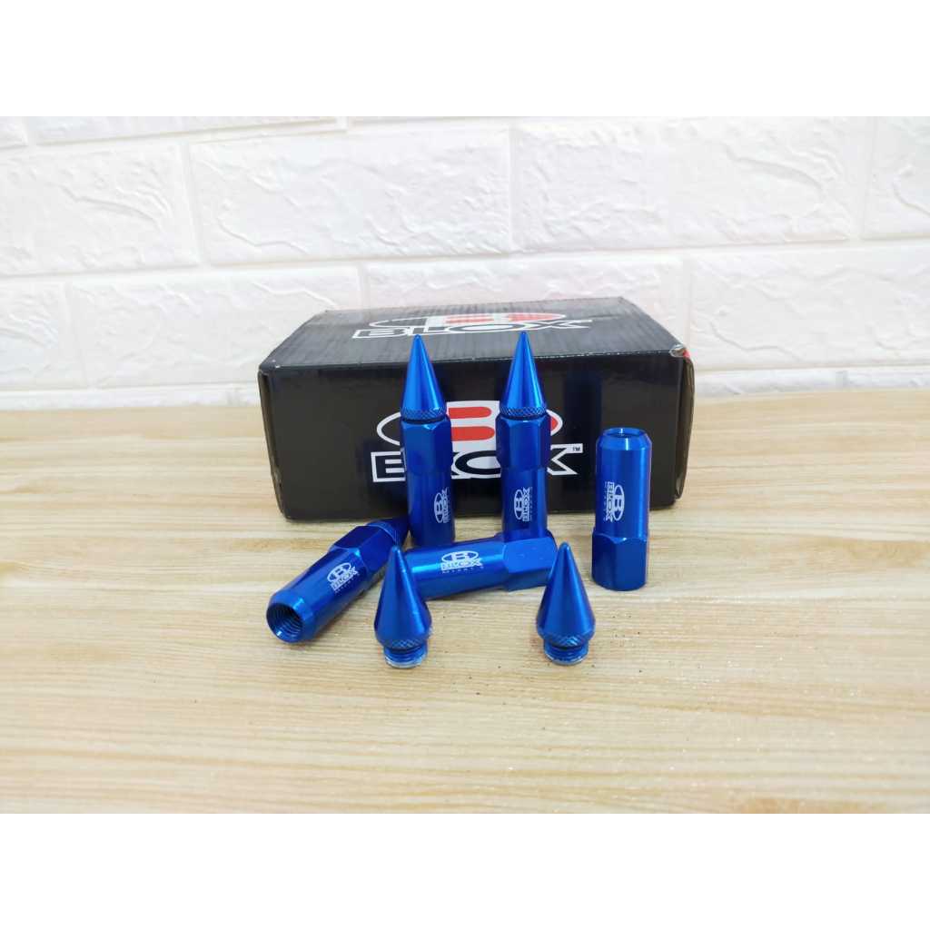 Jual BAUT RODA BESI RACING UKURAN 1,5 UK 1.5 MUR VELG BLOX BIRU ISI 20 ...