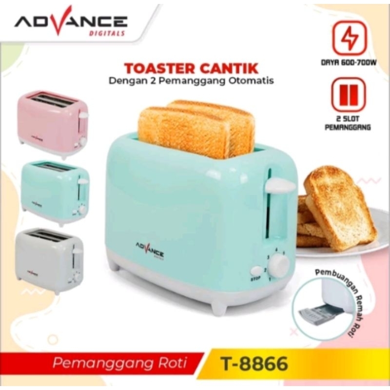Jual pemanggang roti toaster advan | Shopee Indonesia