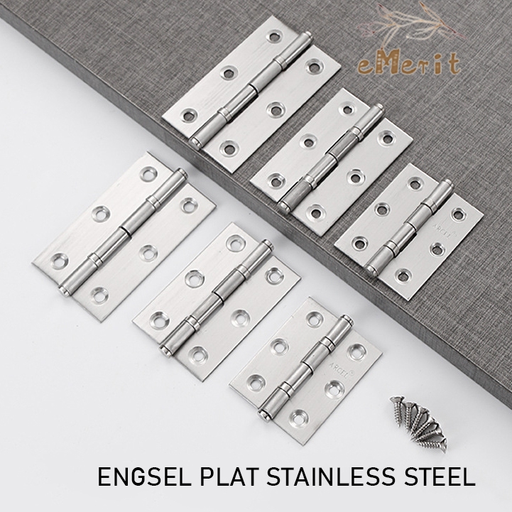 Jual Engsel Plat Stainless Steel Engsel Pintu Jendela Engsel Kupu-kupu ...