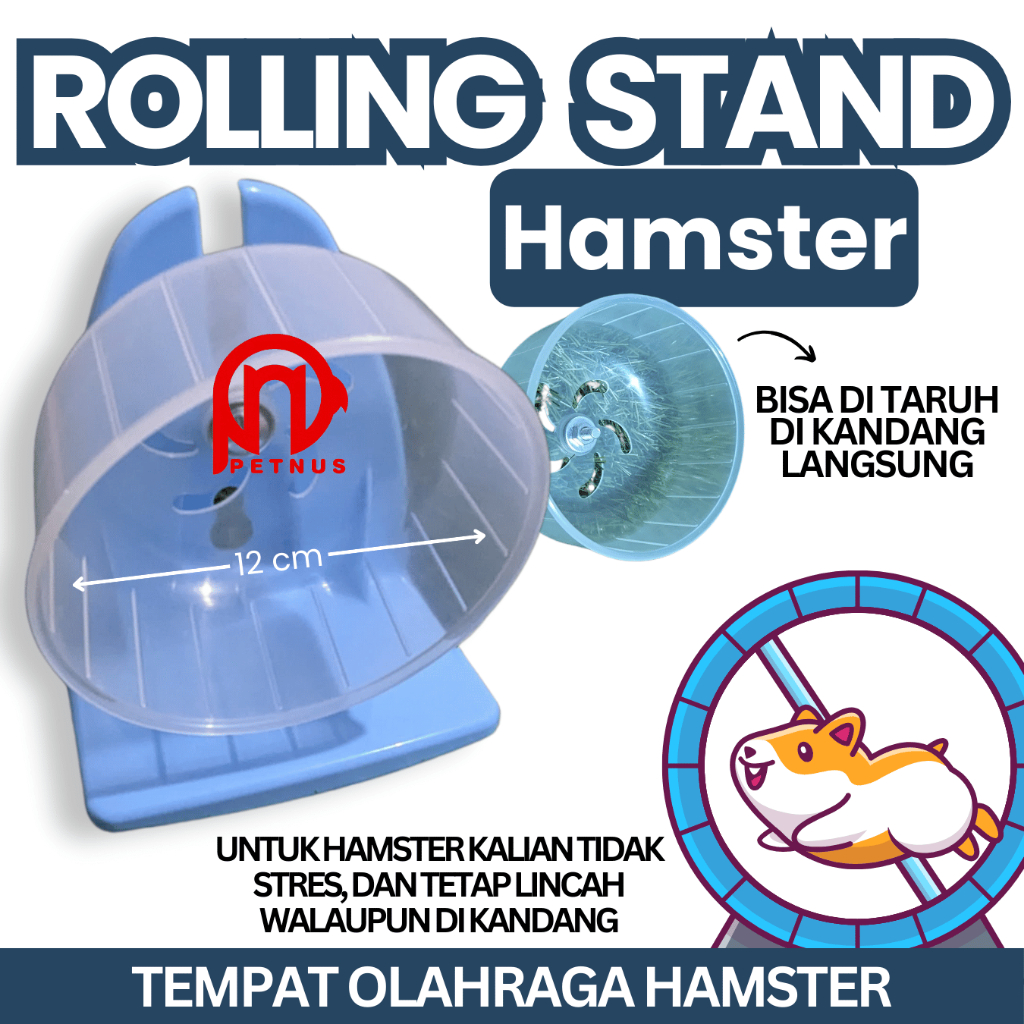 Jual Kincir Mainan Rolling Standing Hamster - Alat Olahraga Hamster ...