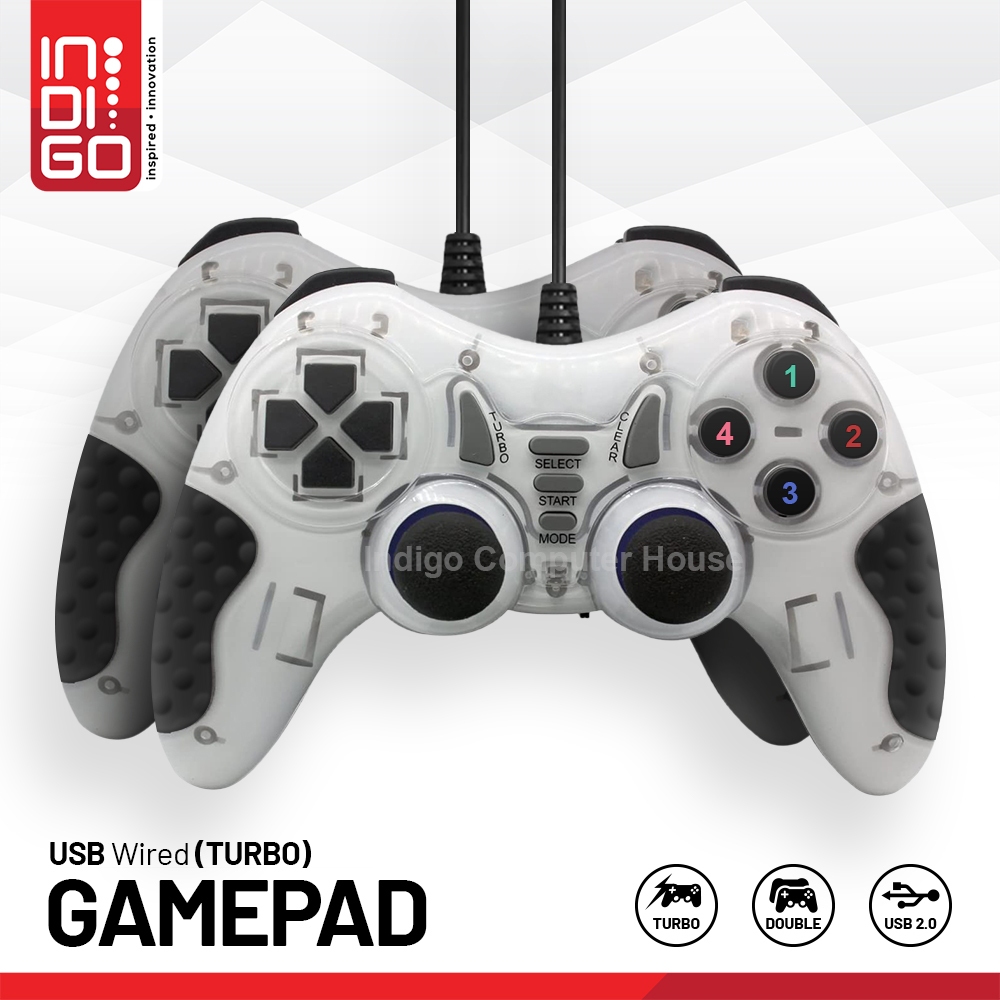 Jual GAMEPAD DOUBLE TURBO | JOYSTICK USB TURBO DOUBLE | GAMEPAD USB ...