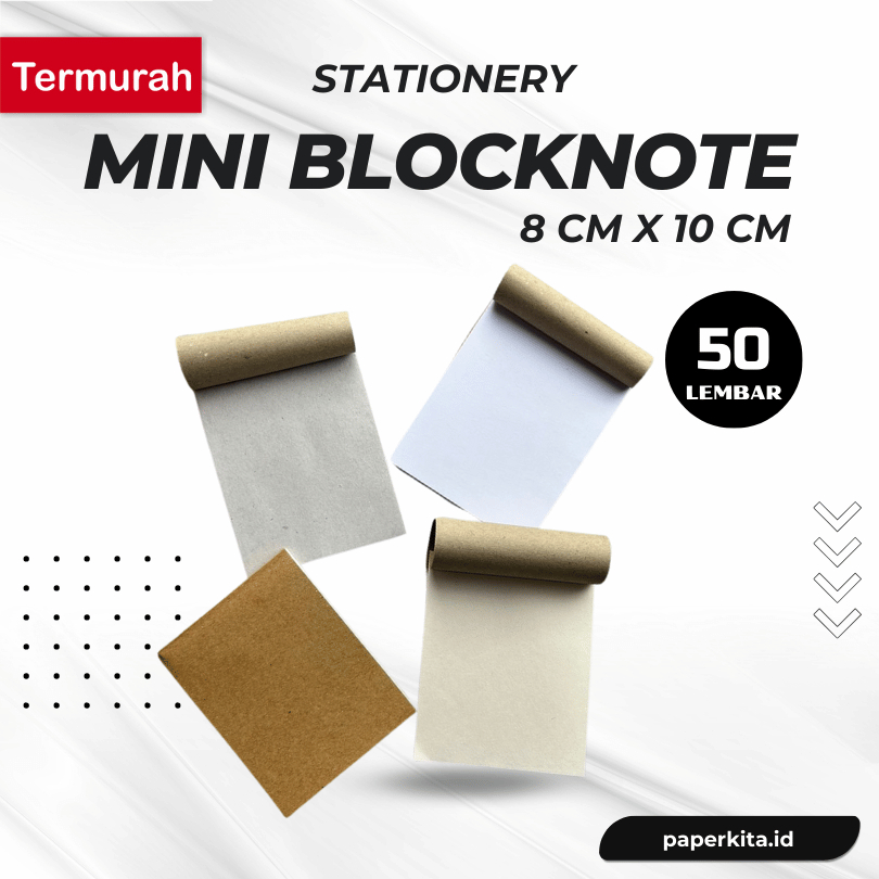 Jual Blocknote Mini Polos 8 x 10 cm Memo Catatan Kosong | Shopee Indonesia