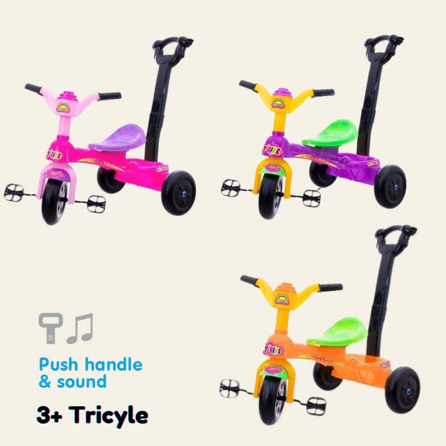 Jual Sepeda Dorong Roda Tiga Tricycle Anak Balita Dorong & Musik ...