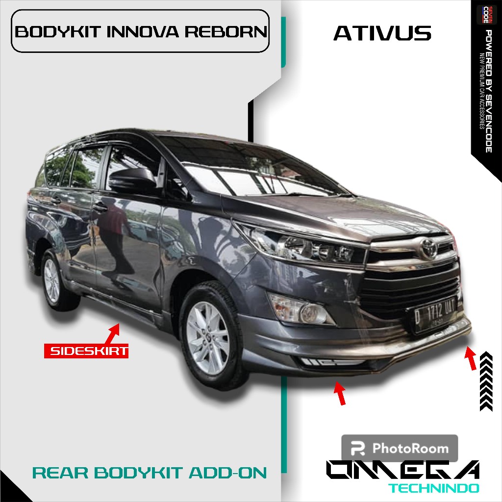 Jual BODYKIT INNOVA REBORN MODEL ATIVUS | Shopee Indonesia
