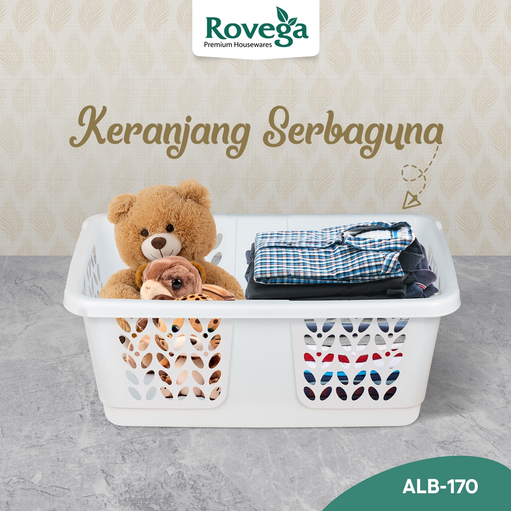 Jual Rovega After Laundry Basket / Keranjang Baju / Keranjang Setrika ...