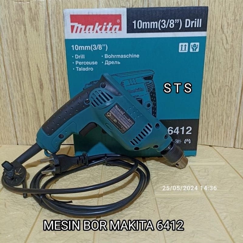Jual MESIN BOR MAKITA 6412 10mm | Shopee Indonesia