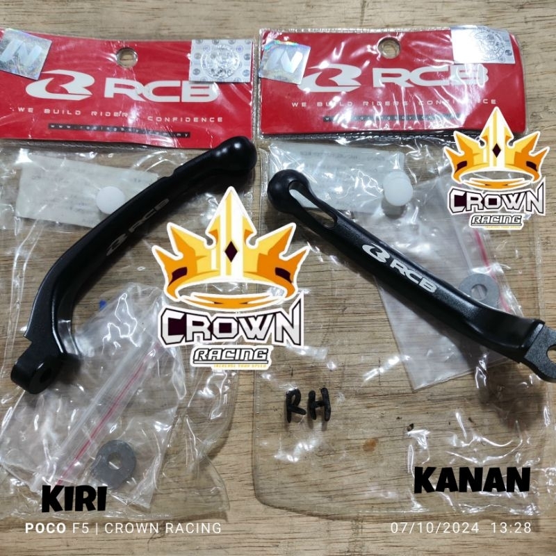 Jual Tuas Handle Lever Cadangan Master Rem RCB Radial S1 Kanan Kiri CNC ...