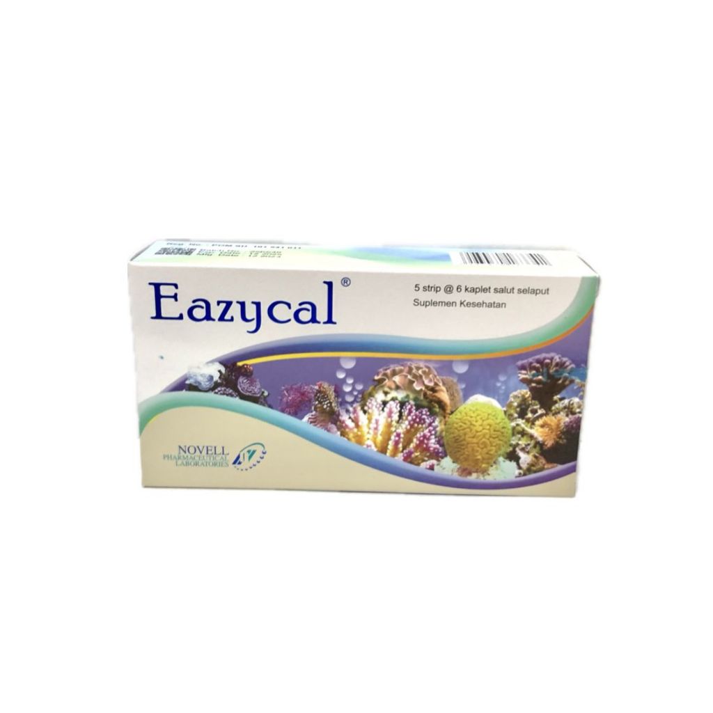Jual Eazycal Box isi 30 Kaplet | kalsium tulang | Shopee Indonesia