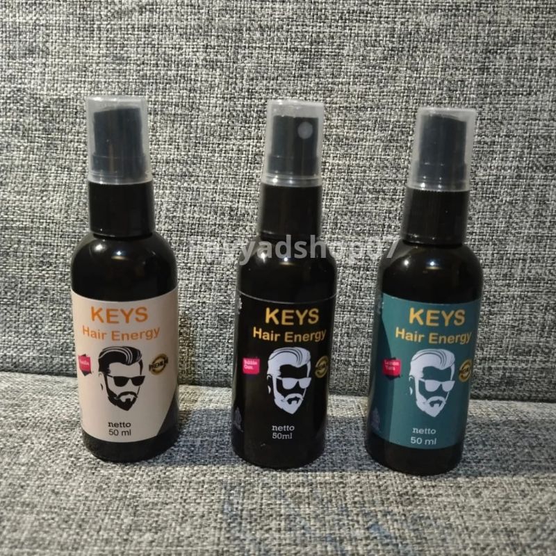 Jual Hair Energy Spray Minyak Rambut Spray dengan beli tiga varian Bubble Gum, vanilla dan Lemon ...