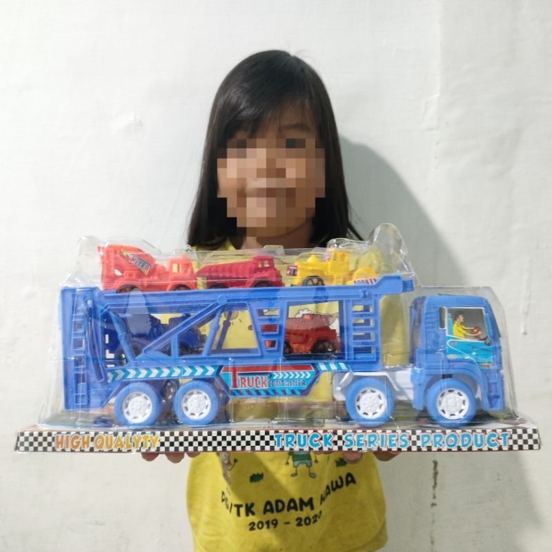 Jual ( BISA COD ) PROMO Mainan Anak Mobil Mobilan Truk Truck Angkut ...