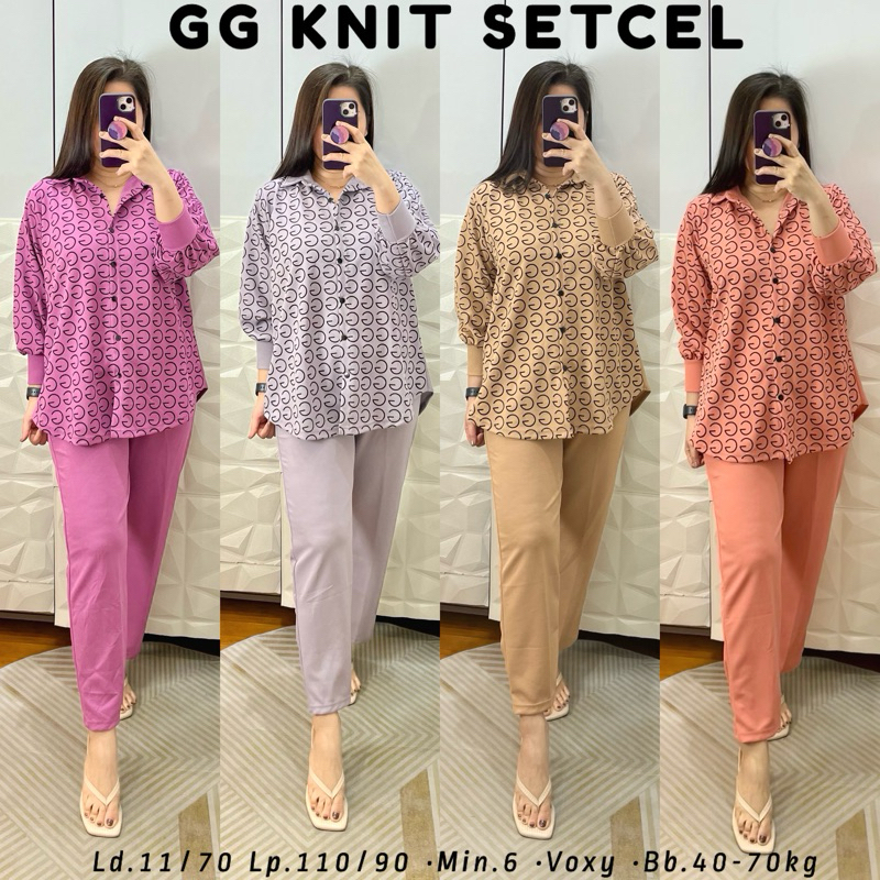 Jual GG KNIT SETCEL (Ld.110 bb.40-70kg) | Shopee Indonesia