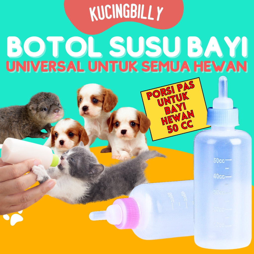 Jual BOBA botol susu transparan bayi kucing anjing otter | Shopee Indonesia