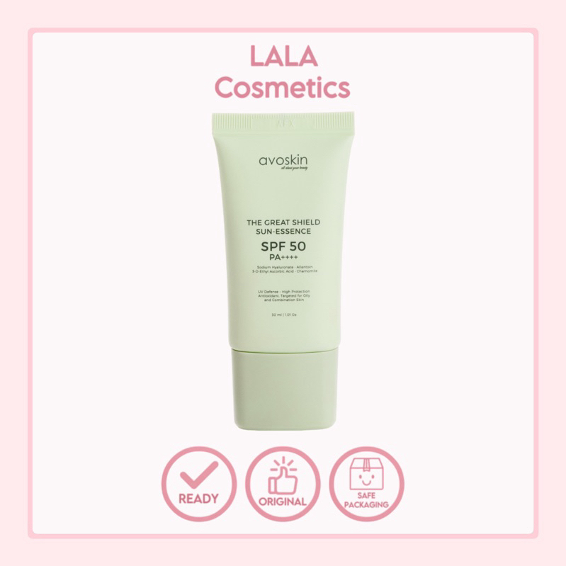Jual AVOSKIN The Great Shield Sun-Essence Sunscreen SPF 50 PA ...