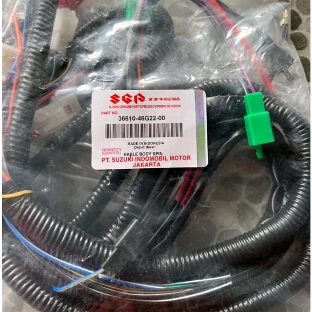 Jual KABEL BODY FULL SET SPIN 125 TAHUN 2006 SAMPAI 2007 SUZUKI SPIN ...
