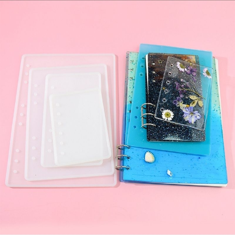 Jual Silicone Mold Resin Notebook A5 A6 A7 | Cetakan Silikon Resin ...