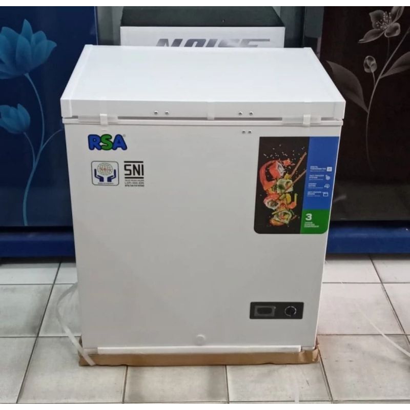 Jual RSA CF-160 Chest Freezer, Freezer Box, Freezer Daging, Frozen Food ...