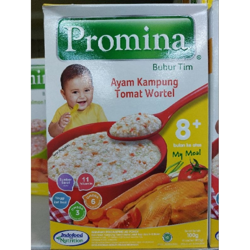 Jual KZ - promina bubur tim ayam kampung tomat wortel 8+ bulan ke atas ...
