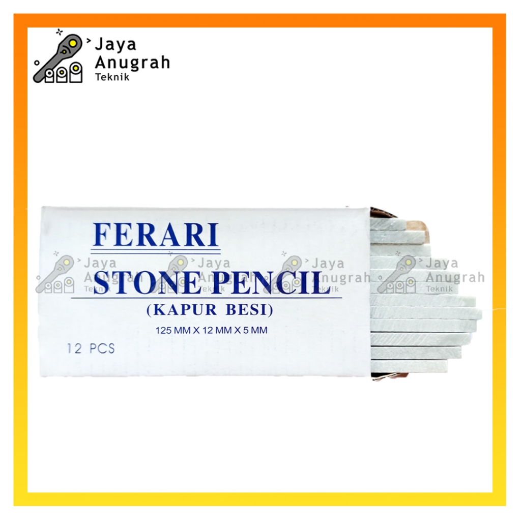 Jual Kapur Besi Ferari 1 Pack isi 12pcs / Stone Pencil | Shopee Indonesia