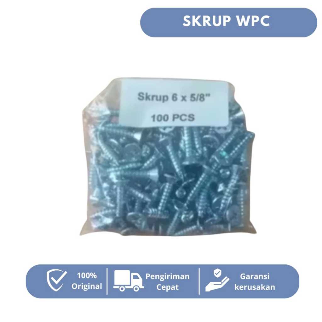 Jual Skrup 5/8 (100pcs) | Shopee Indonesia