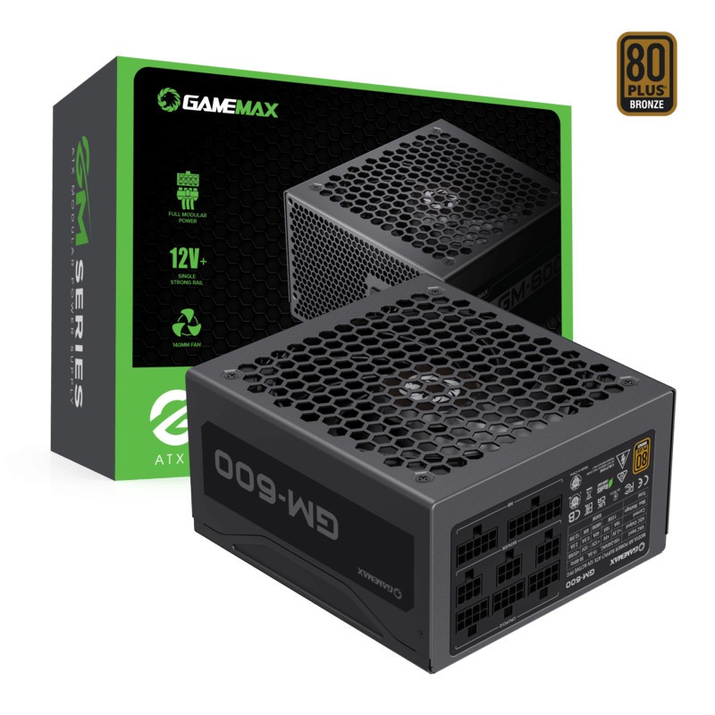 Jual Power Supply PSU Internal PC Komputer Gamemax GM-600 GM600 600W ...