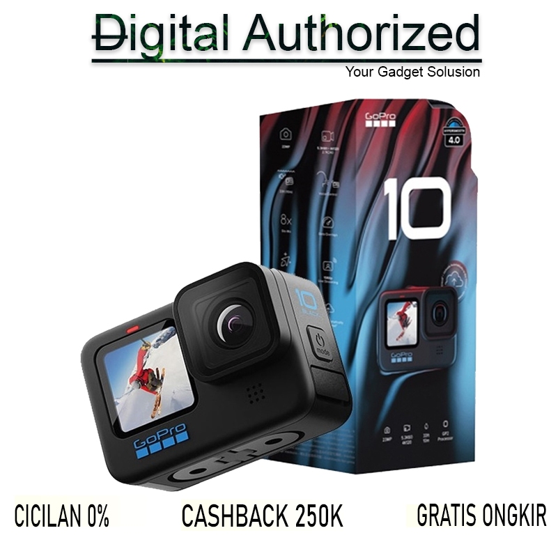 Jual Kamera GoPro Hero 10 Black SPECIAL BUNDLE Action Camera Go Pro 10 ...