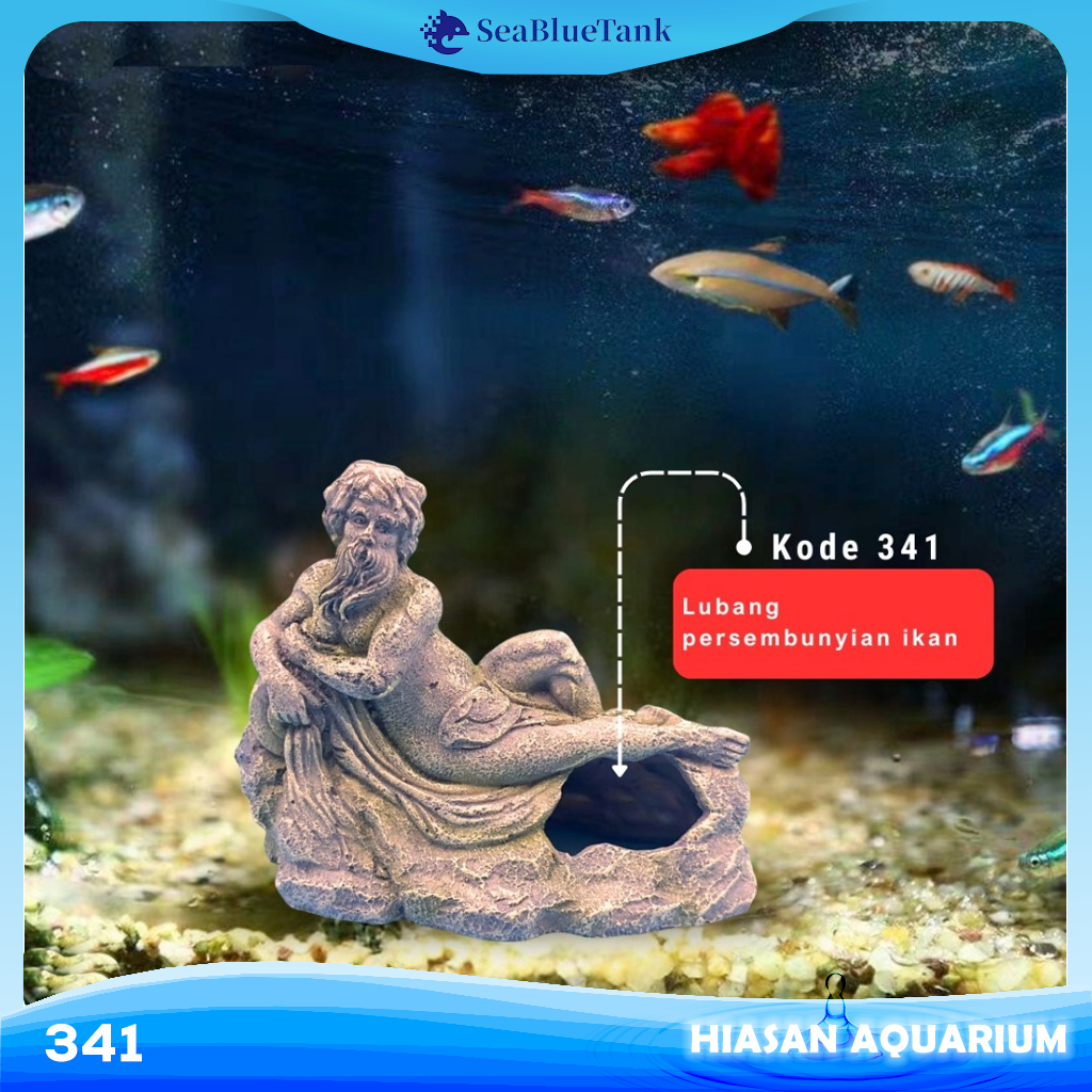 Jual SBT Hiasan Aquarium 341 / Tangki Ikan Iansekap Bebatuan Dekorasi ...