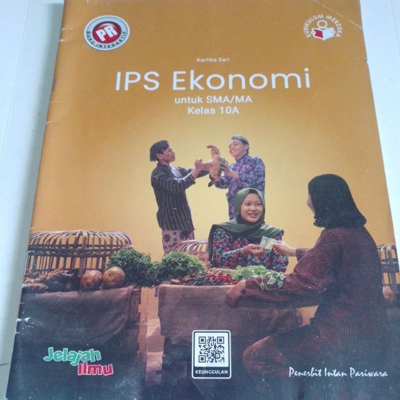 Jual BUKU INTERAKTIF PR IPS EKONOMI KELAS 10 A SMA/SMK KURIKULUM MERDEKA | Shopee Indonesia