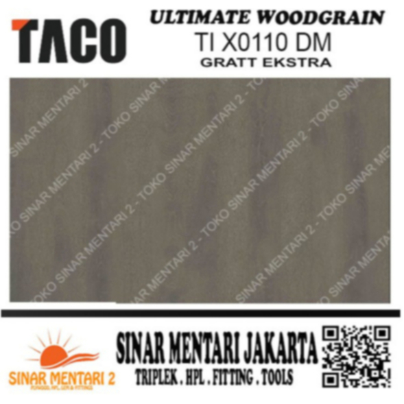 Jual TACO HPL ULTIMATE WOODGRAIN TI X0110 DM GRATT EKSTRA | Shopee ...