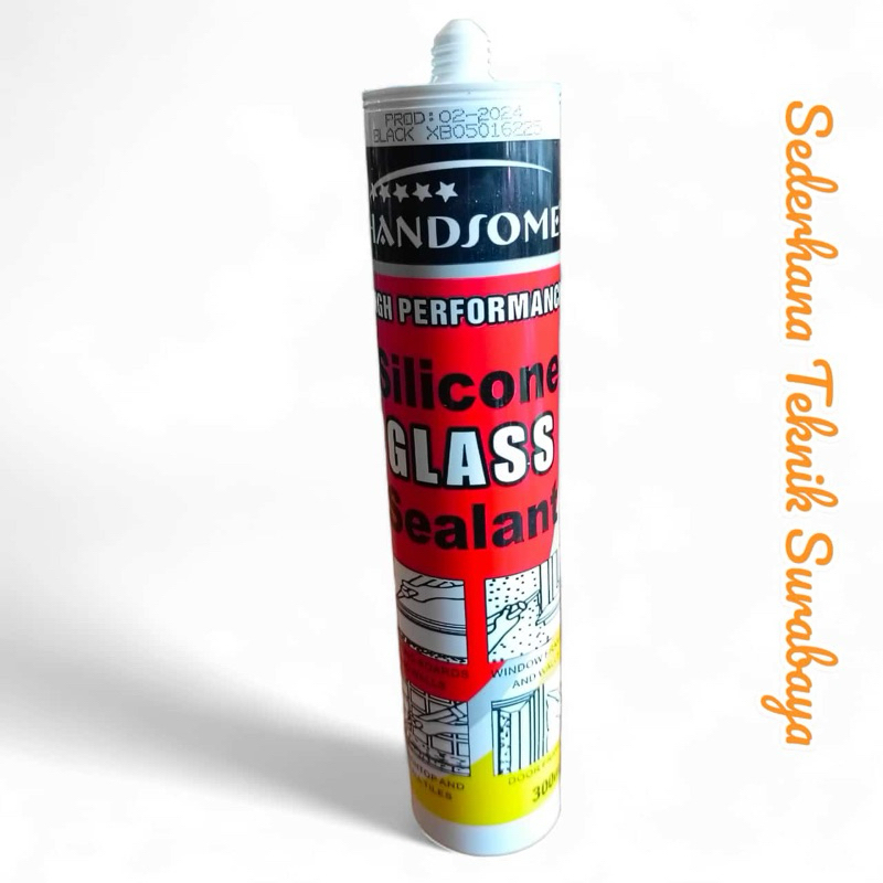 Jual LEM SEALANT / LEM KACA BOTOL HANDSOME 300ml BEST QUALITY 100% ...