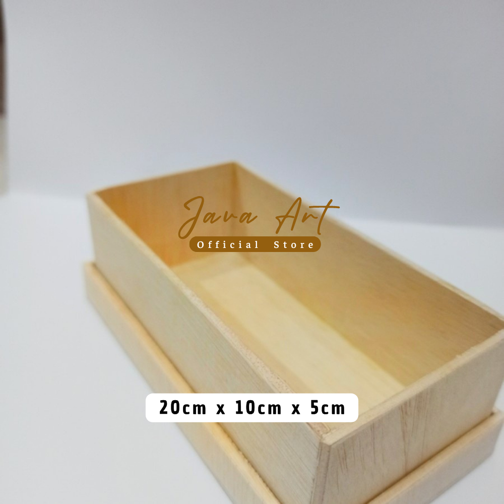 Jual KOTAK KAYU PENYIMPANAN, SOUVERNIR PACKAGING PRODUK UKURAN 20 cm × ...