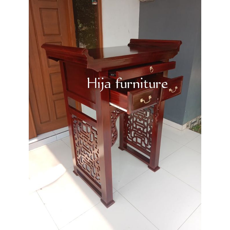 Jual Meja Altar meja sembahyang meja altar kayu jati | Shopee Indonesia