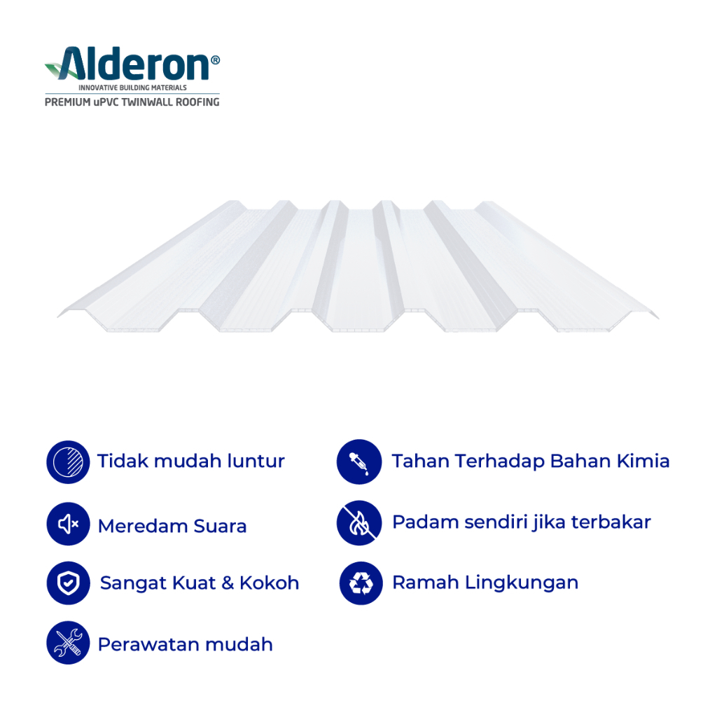 Jual ALDERON TP - Atap Transparan Clear dan Bening - Tebal 4.5mm ...