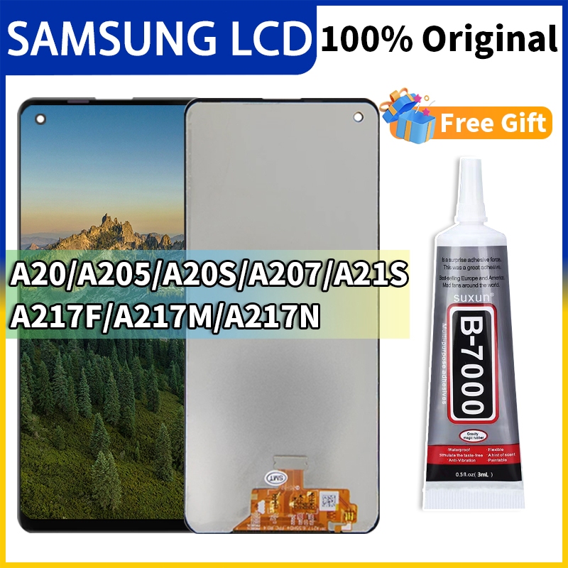 Jual LCD for SAMSUNG A20/A20S/A21S/A205/A207/A217F/A217M/A217N FULL SET ...