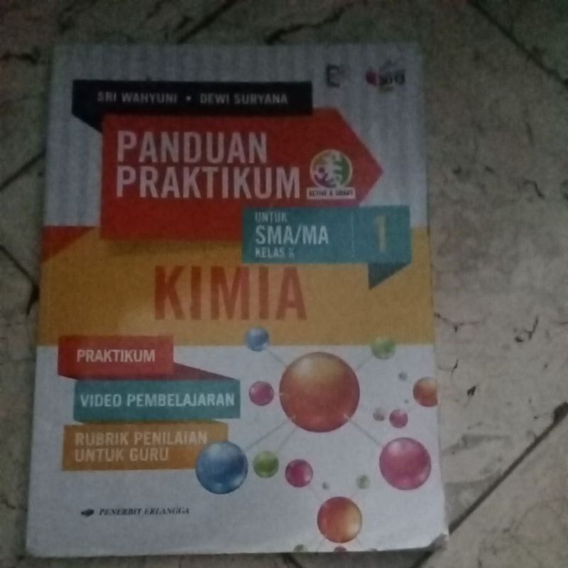 Jual buku panduan praktikum kimia kelas X SMA | Shopee Indonesia