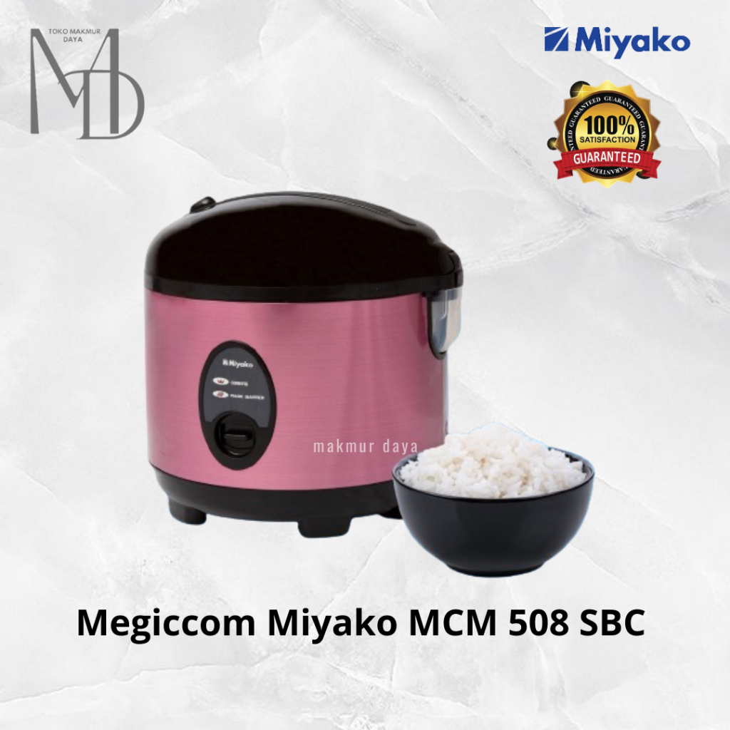 Jual Magiccom Miyako 3 In 1 MCM 508 SBC / MCM508SBC Rice Cooker 1,8 ...