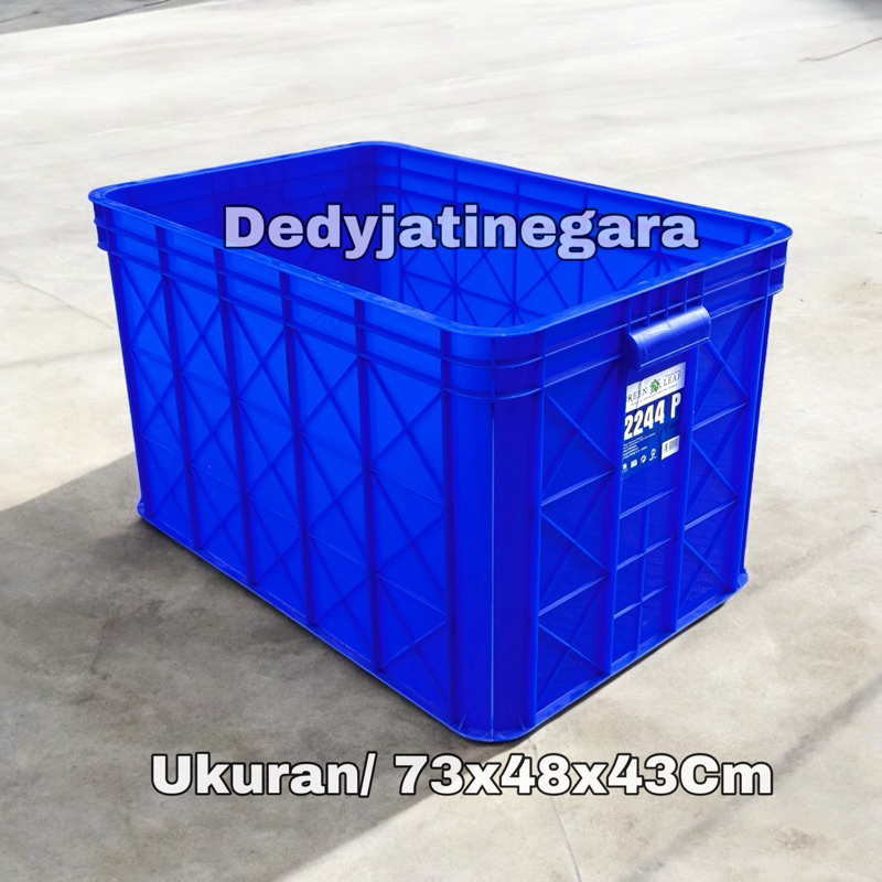 Jual Green Leaf Container Box Industri 2243 P - 2244 P/ Krat Container ...