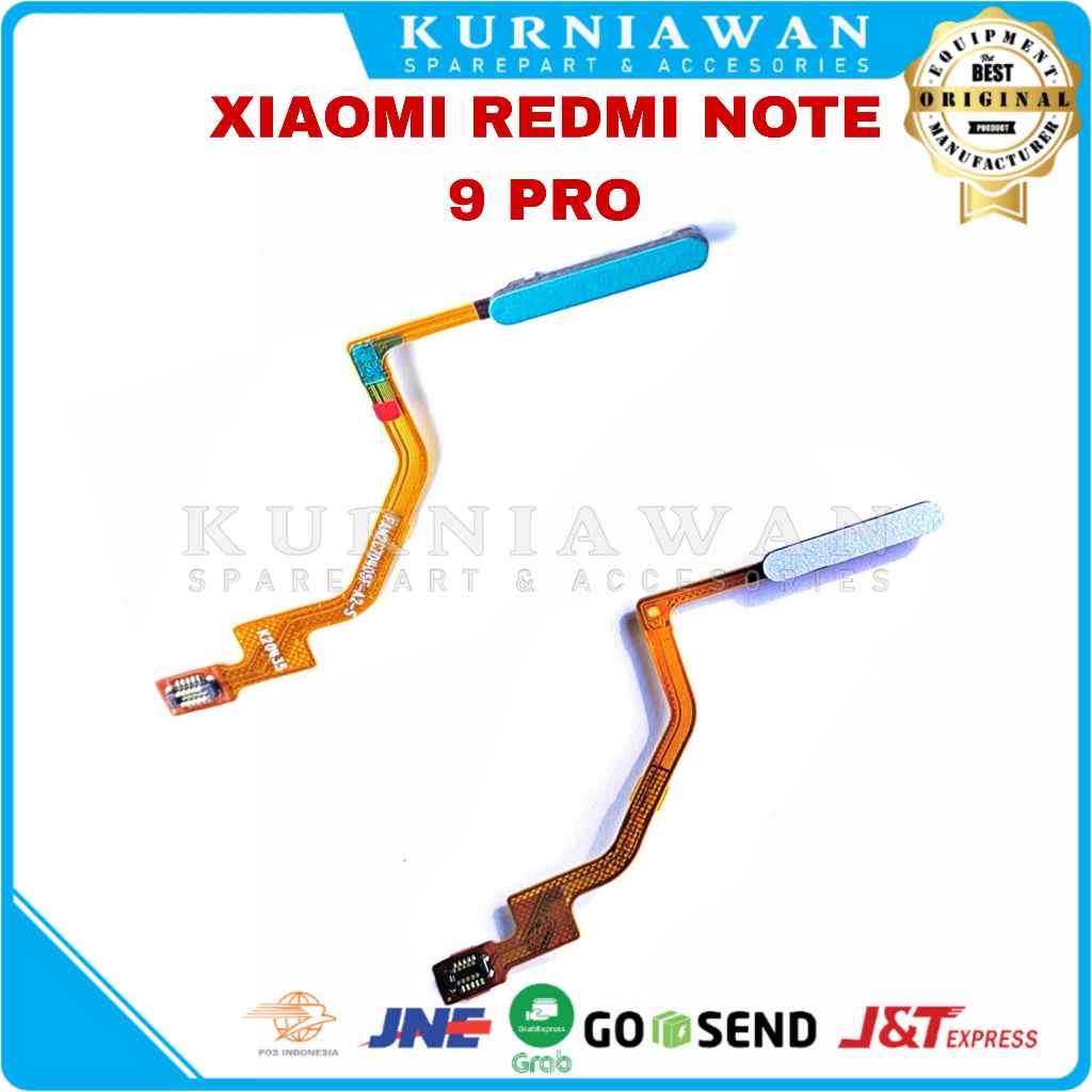 Jual Flexible Fingerprint Xiaomi redmi Note 9s Note 9 Pro Sidik Jari ...