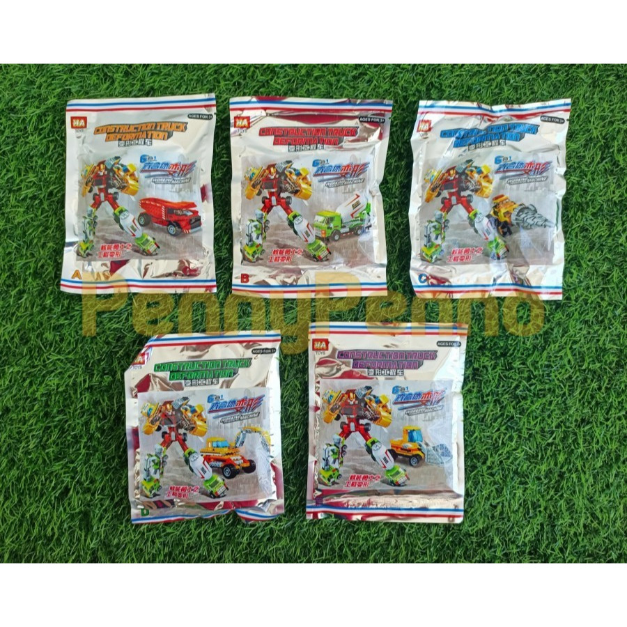 Jual Mainan Robot Rakit Dinocore, Dinonaga, Excavator, Construction ...