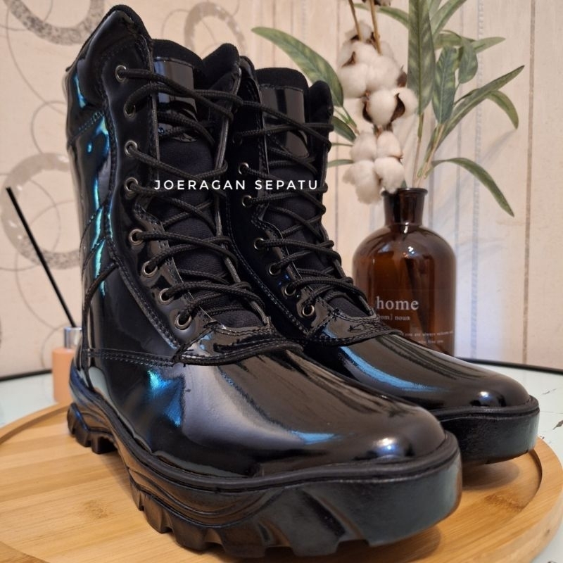 Jual SEPATU PDL TNI KILAP SEPATU PDL SATPAM SEPATU PDL POLRI SEPATU PDL ...