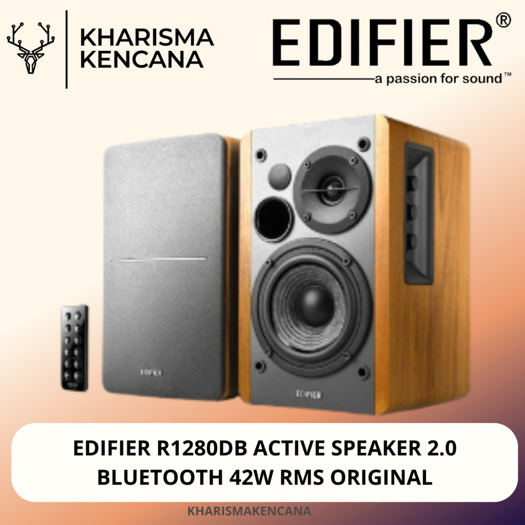 Jual EDIFIER R1280DB ACTIVE SPEAKER 2.0 BLUETOOTH 42W RMS ORIGINAL | Shopee Indonesia