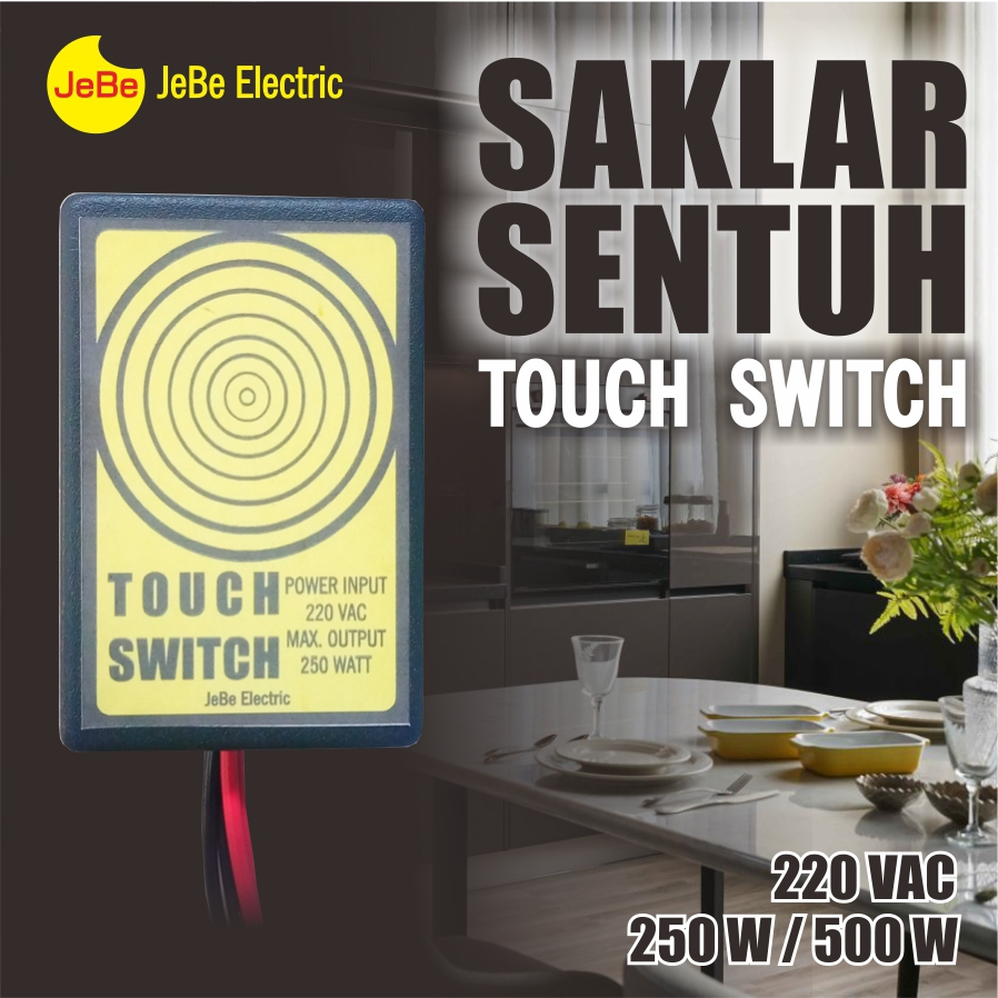 Jual Saklar sentuh_Touch Switch_saklar lampu sentuh_saklar rumah ...